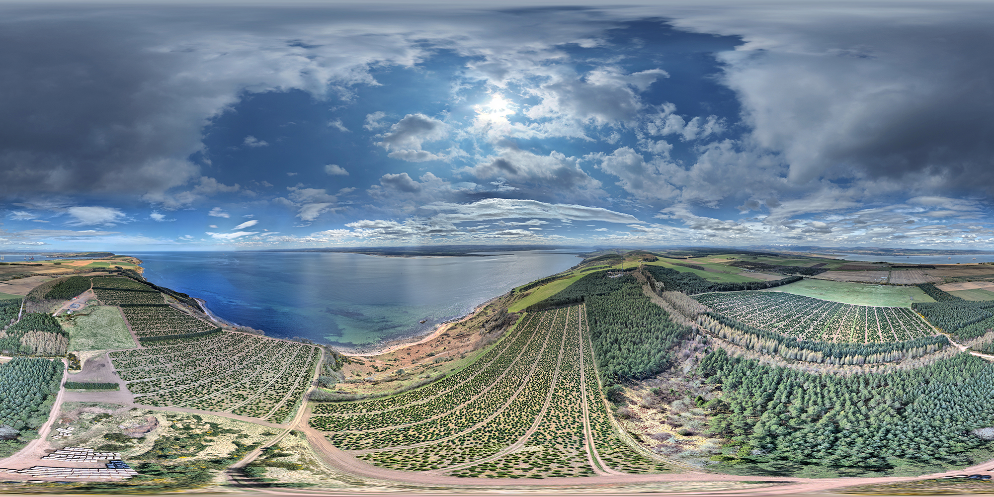 Scotland 360° - Aerial panoramic photographs captured using a drone ...