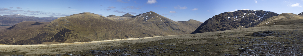 Scotland 360° - Panoramic photographs and images of Scottish mountains